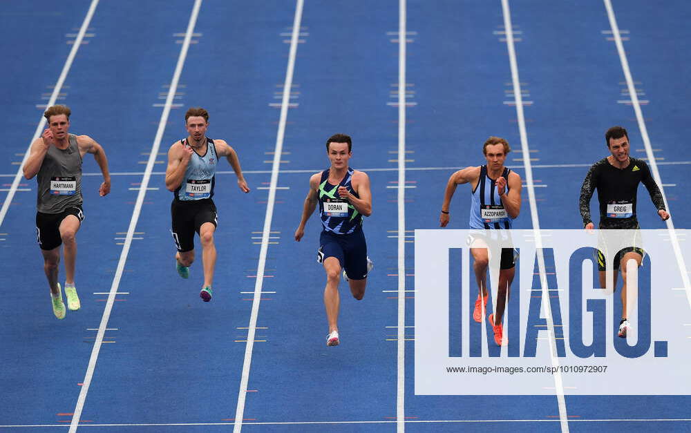 ATHLETICS AUSTRALIAN CHAMPIONSHIPS, Jake Doran (centre left) of ...