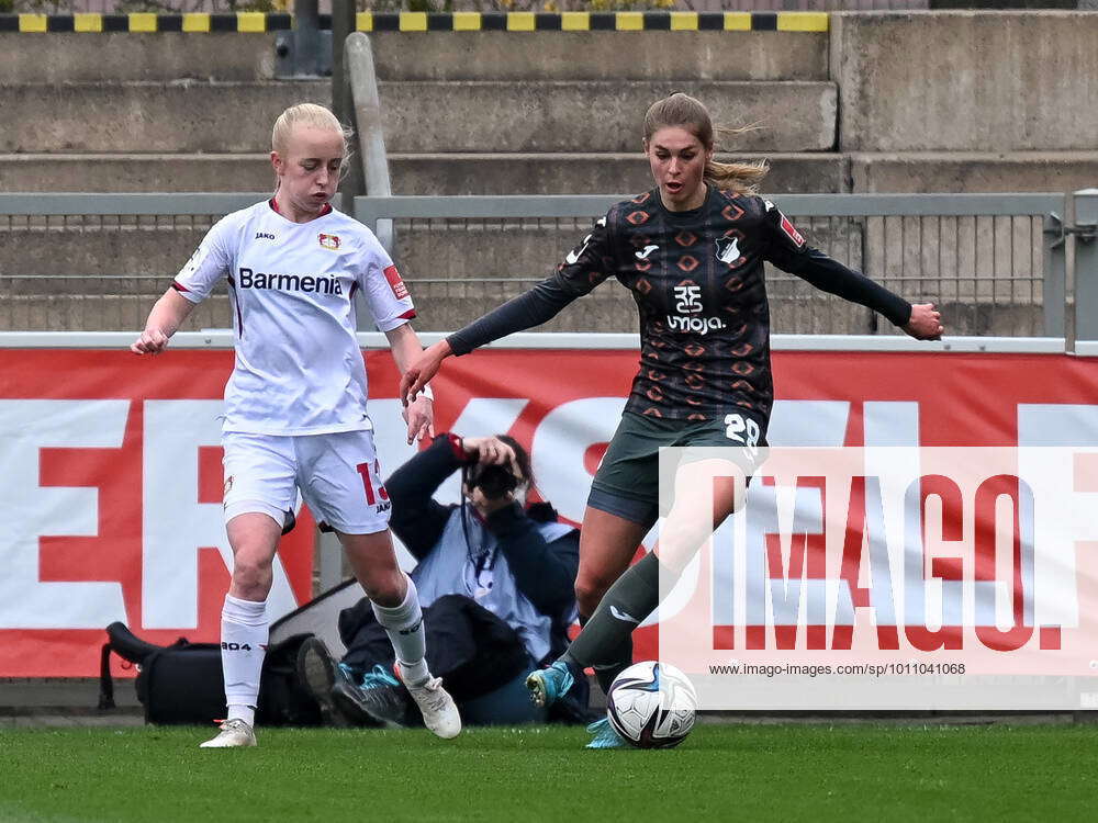 Caroline Siems Bayer 04 Leverkusen, 13 and Jule Brand TSG Hoffenheim ...