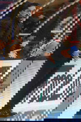 NAPLES, ITALY APRIL 9: Alessandro Magro coach of Germani Brescia during ...