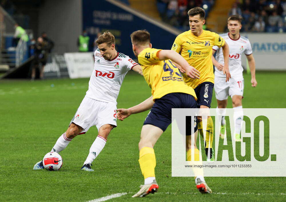 ROSTOV-ON-DON, RUSSIA - APRIL 10, 2022: Lokomotiv s Dmitry Zhivoglyadov ...