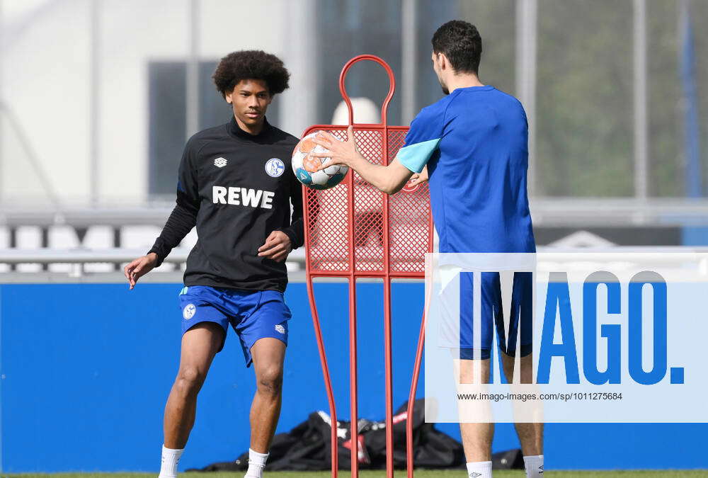 Sidi Sane FC Schalke 04 , li , with Marcin Kaminski Schalke 04 13 04 ...