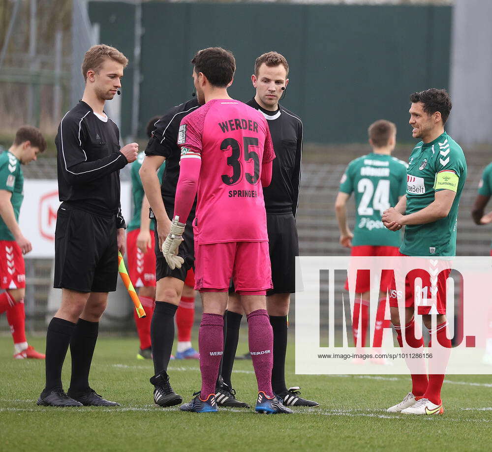 Place selection, Captain Mirko Boland VfB Luebeck , Ole Springer Werder ...