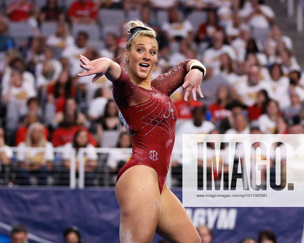 April 14, 2022: Alabama s Emily Gaskins performs her floor routine ...