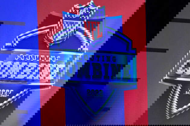 INDIANAPOLIS, IN - MARCH 02: A detail view of the NFL, American ...