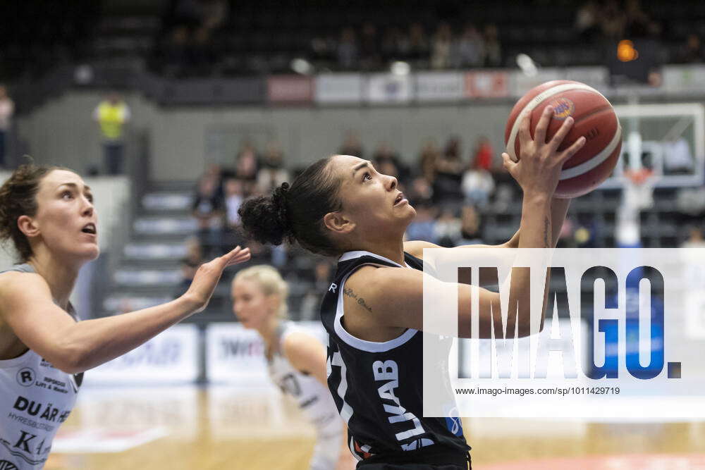 220419 Luleas Brooke McCarty Williams during final one in the ladies SBL between Lulea and