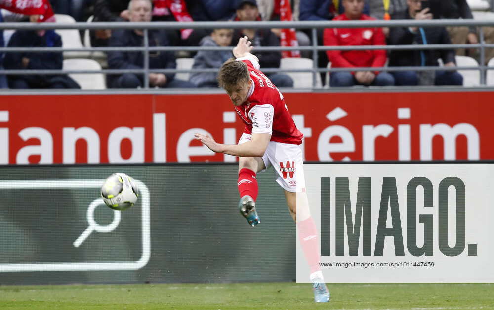 Alexis Flips (Reims) FOOTBALL : Reims Vs Lille - Ligue 1 - 20 04 2022 ...