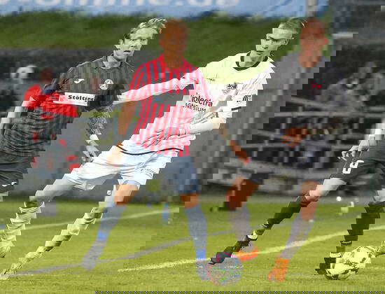 Wuppertal, Germany, 20 04 2022 Daniel Grebe Wuppertaler SV and Tim ...