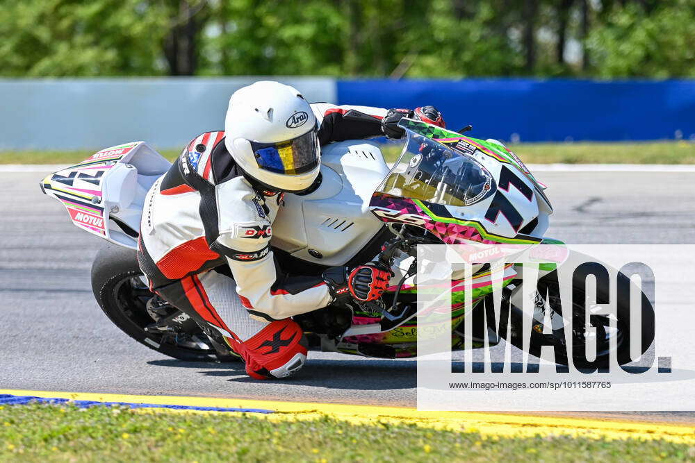 BRASELTON, GA - APRIL 23: Burdett Racing rider, Matt Burdett (77) comes ...
