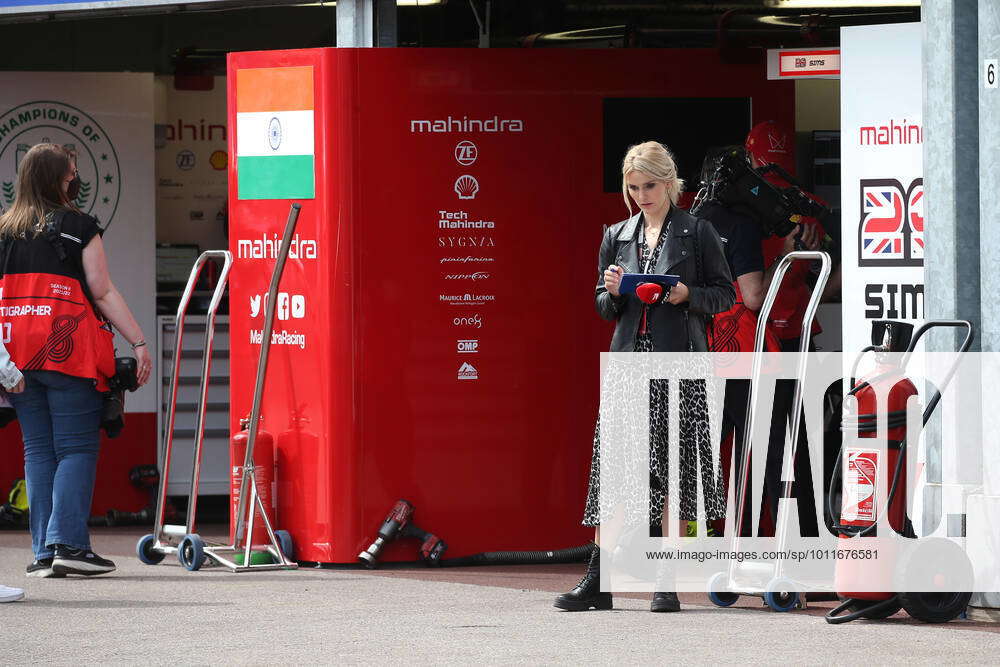 Lisa Hofmann GER Pro7 ran Reporter in the pit lane, Formula E FIA World ...