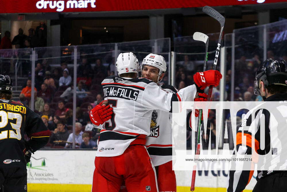 CLEVELAND, OH - APRIL 30: Grand Rapids Griffins center Samuel Dove ...
