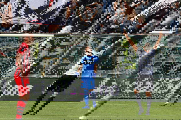 NICOLA LEALI, Ascoli, Serie B, Cremonese vs Ascoli 0-1, Cremona SERIE B 2021-22 CREMONESE-ASCOLI