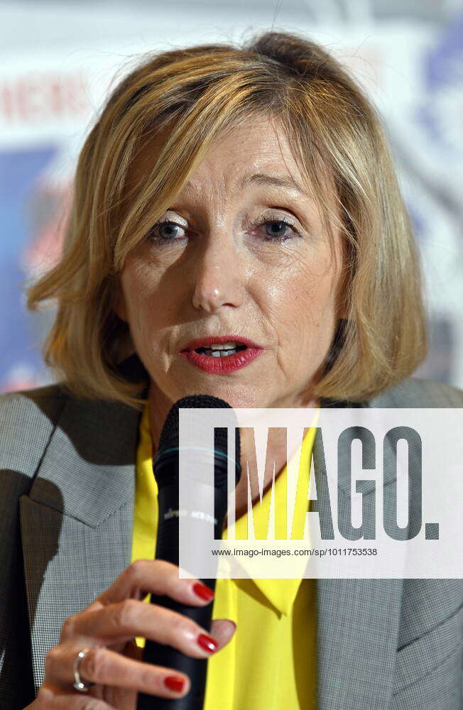 Allianz Belgium s CEO Kathleen Van Den Eynde pictured during a press ...