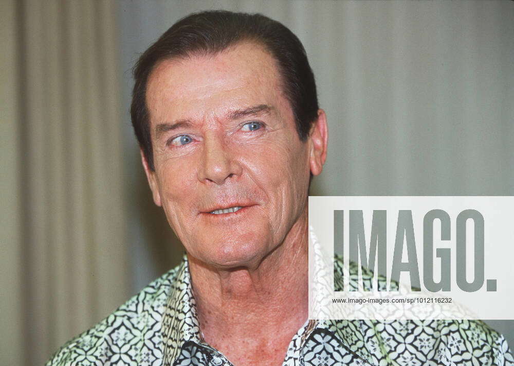 ARCHIVE PHOTO 5 years ago, on May 23, 2017, the actor Roger MOORE ...