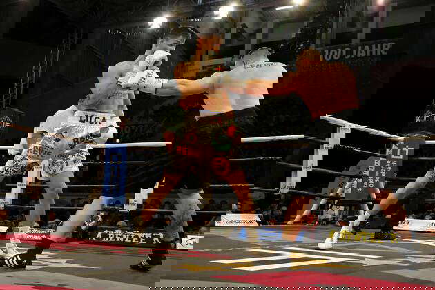 Offenbach am Main, Bieberer Berg boxing home match Luca ROCKY ...