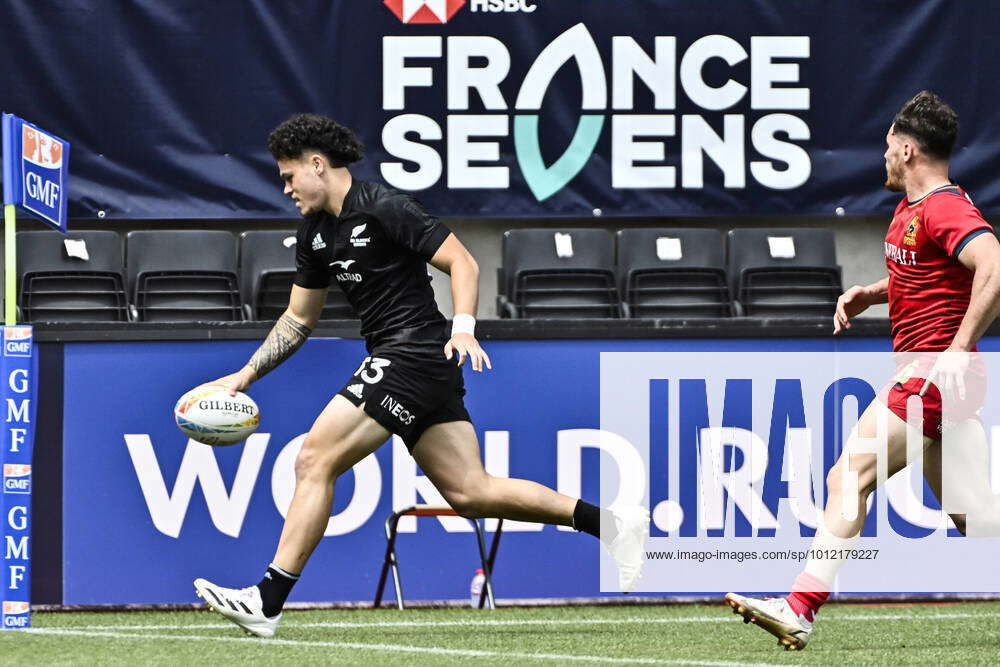 Essai Caleb Tangitau (nz) RUGBY : Tournoi de Rugby a 7 - Toulouse - Le ...