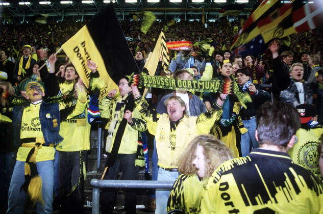 ARCHIVE PHOTO 25 years ago, on 28 May 1997, Borussia Dortmund wins the ...