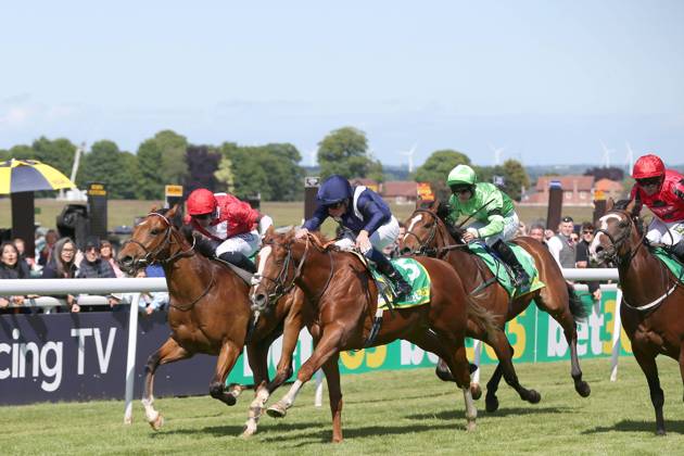 Horse racing Beverley Races CHATEAU ridden by William Buick and trained ...