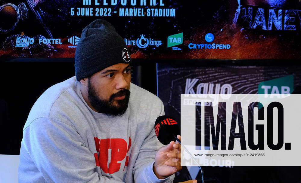 BOXING PRESSER MELBOURNE, New Zealand professional boxer Hemi Ahio is ...