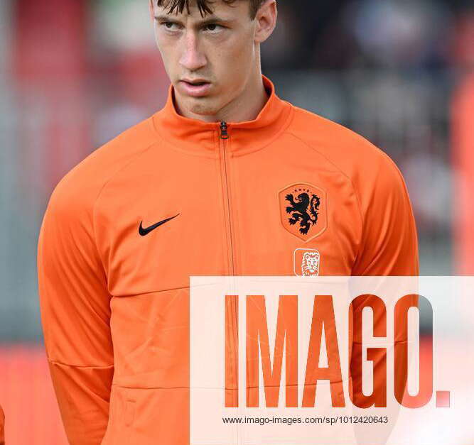 ALMERE Netherlands U19 goalkeeper Robin Roefs during the UEFA European ...