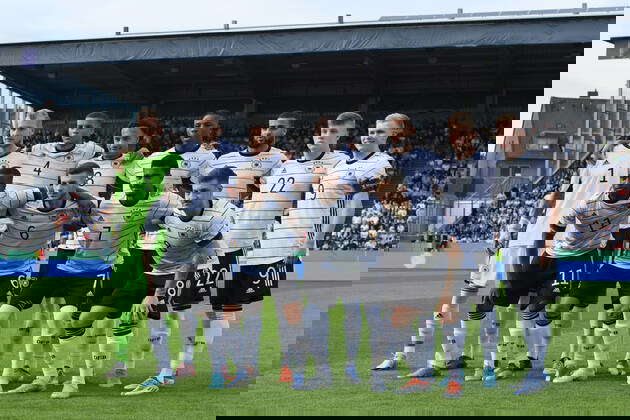 Team photo Germany, top from left, Goalkeeper Nico Mantl Germany ...