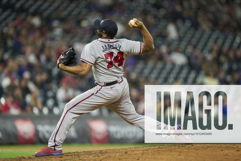 June 3 2022: Atlanta pitcher Kenley Jansen (74) throws a pitch during ...