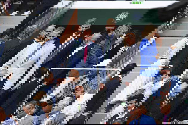 Felipe VI roi d Espagne CELEBRITIES : Roland Garros 2022 - Finale ...