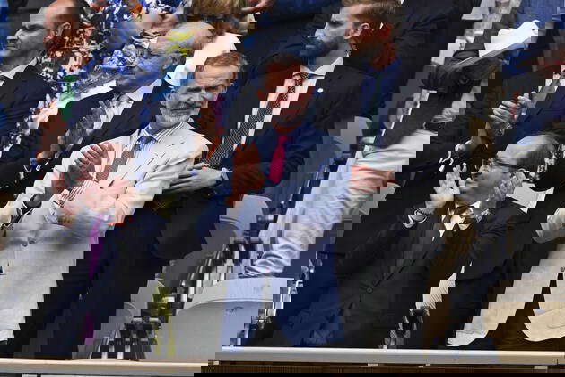 Felipe VI roi d Espagne CELEBRITIES : Roland Garros 2022 - Finale ...