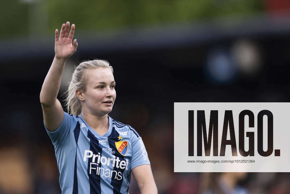 220608 Djurgardens Tove Almqvist during the football match in the ...