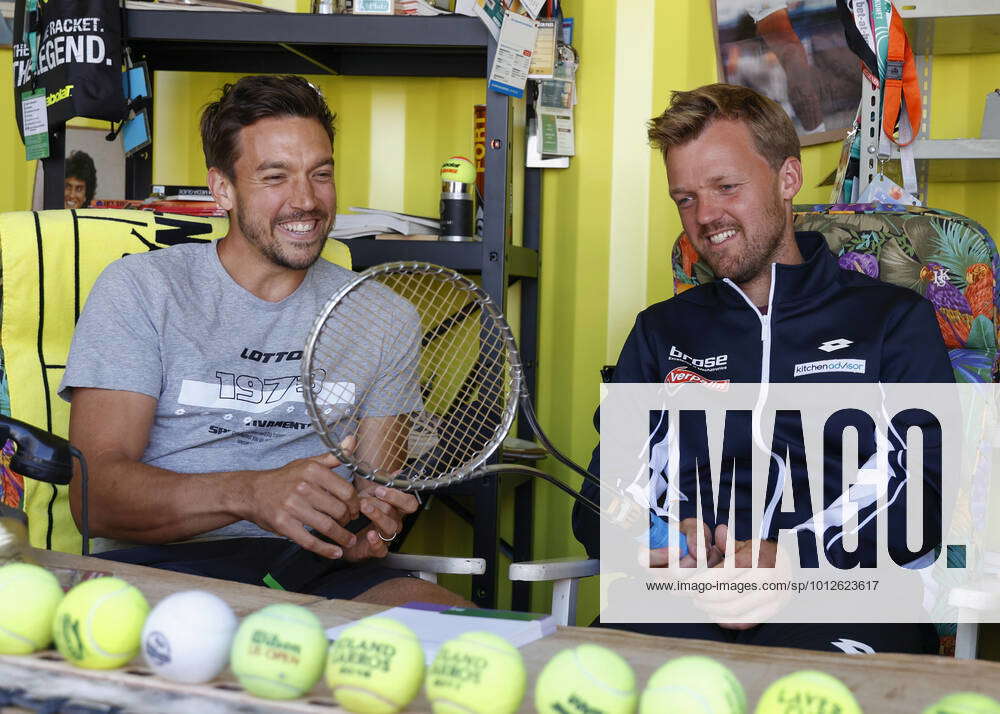 Terra Wortmann Open, Matthias Stach in his studio with interview guests ...