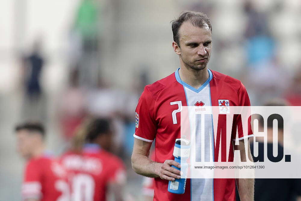 Lars Gerson Luxembourg 7 looks skeptical football, UEFA Nations League ...