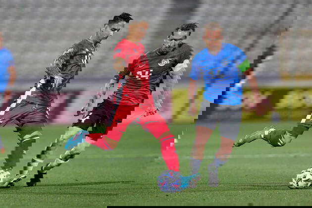 Malta national soccer team player Brandon Paiber made his debut during ...