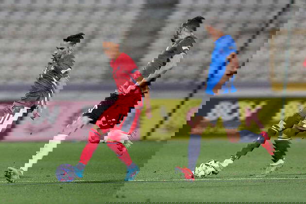 Malta national soccer team player Brandon Paiber made his debut during ...