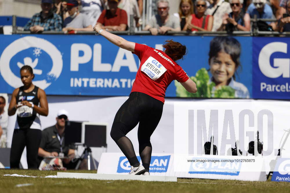 Jule Steuer at the sports event The Finals Berlin 2022 with the ...