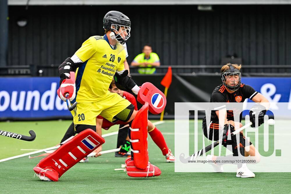 DEN BOSCH, 26-06-2022, HC Den Bosch, FIH Pro League Men 2021-2022. Derk ...