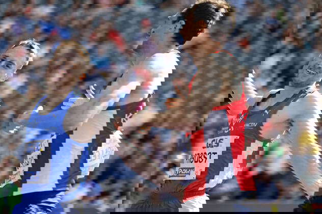 Marius Probst and Christoph Kessler at the sports event The Finals ...