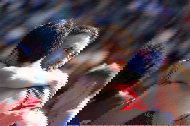 Marius Probst and Christoph Kessler at the sports event The Finals ...