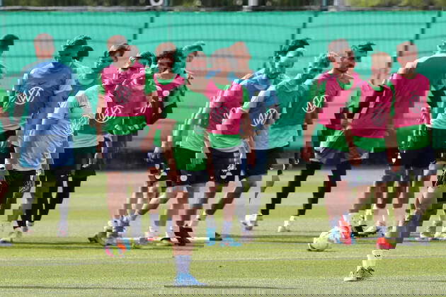 Kilian Fischer VfL Wolfsburg 1 Football Bundesliga season 2022 2023 VfL ...