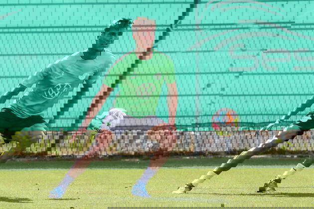 Kilian Fischer VfL Wolfsburg 1 Football Bundesliga season 2022 2023 VfL ...