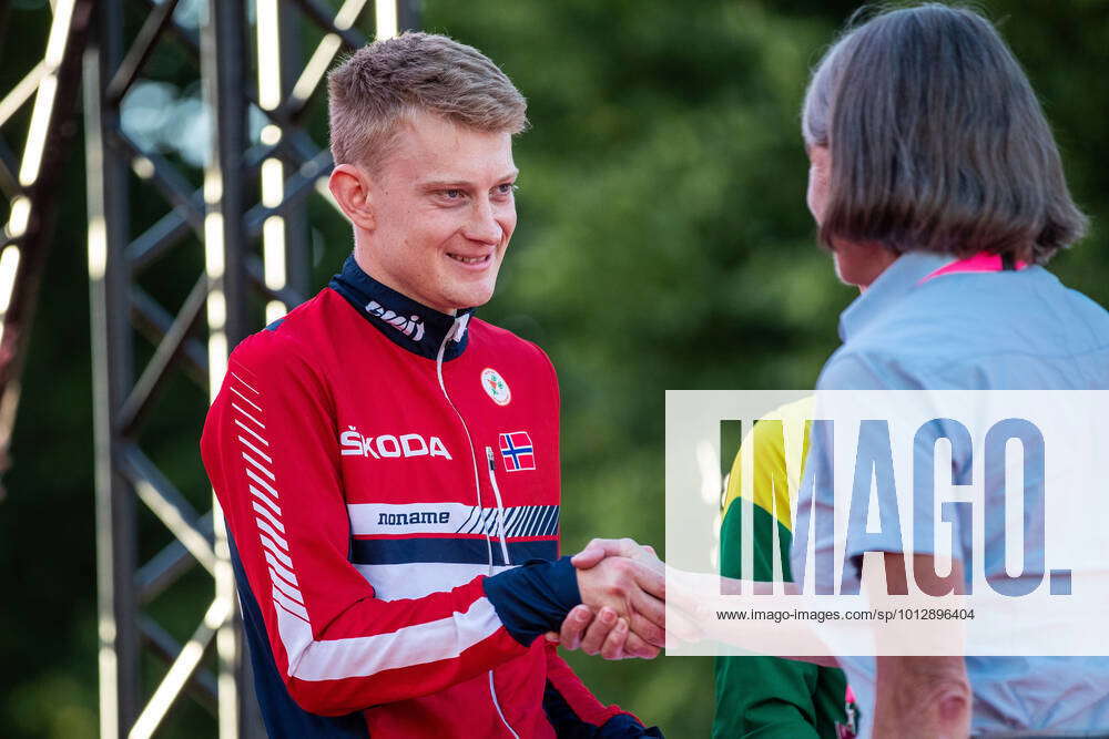 220630 Havard Sandstad Eidsmo of Norway after the sprint final during ...
