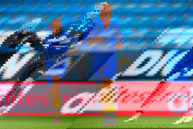 The elite series in football 2022 Molde Jerv Molde 20220706 Jervs ...