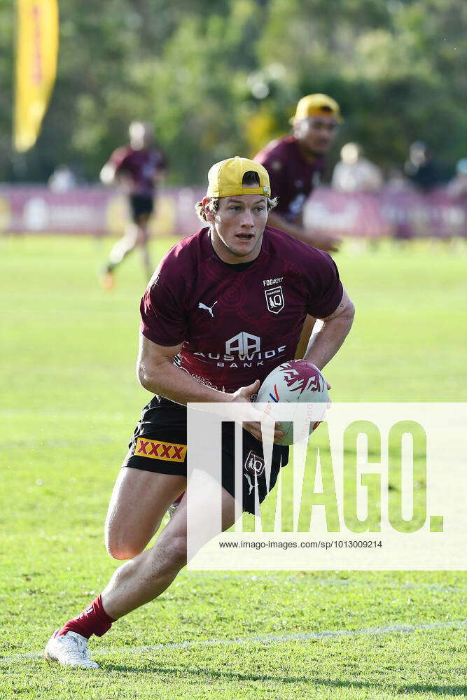 SOO22 MAROONS TRAINING, Harry Grant makes a runs against PNG Hunters ...