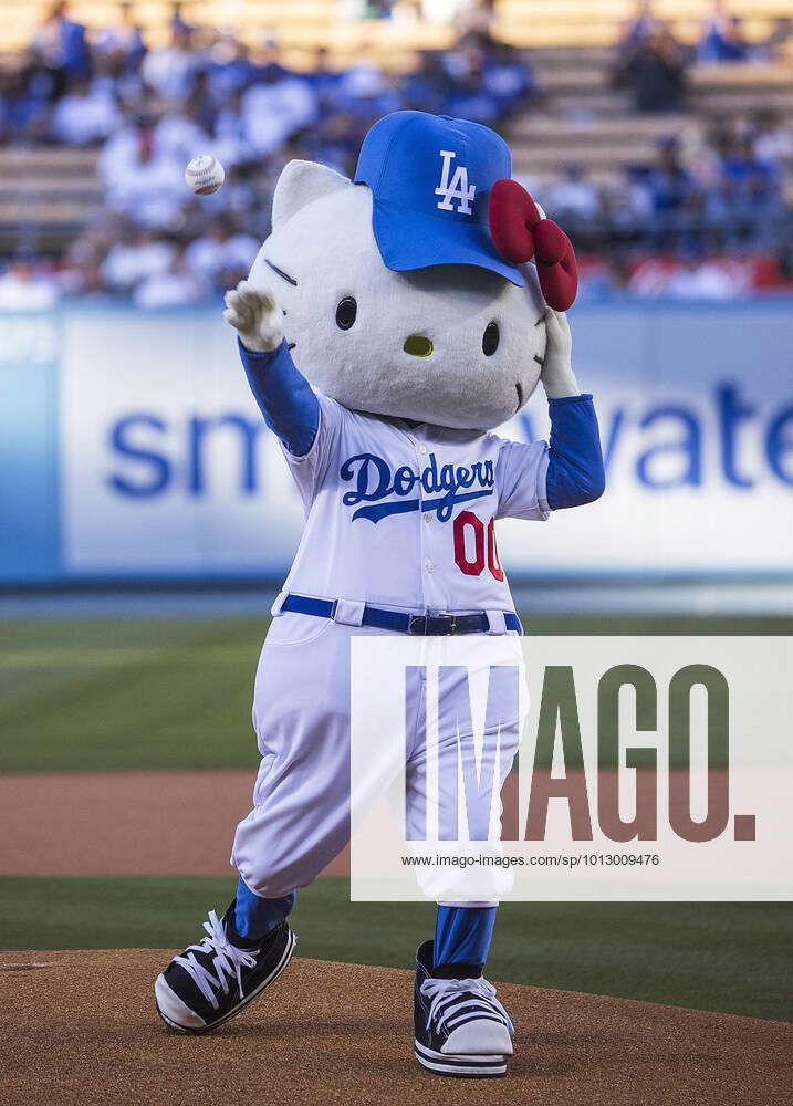 July 6, 2022, Los Angeles, California, USA: Hello Kitty throws the ...
