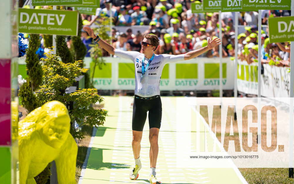 Challenge Roth 2022, 03 07 2022 Magnus Ditlev DEN as winner of the mens ...