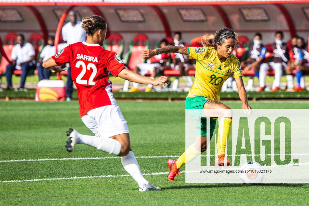 RABAT, MOROCCO - JULY 07: Saffira Guinand of Burundi and Amogelang ...