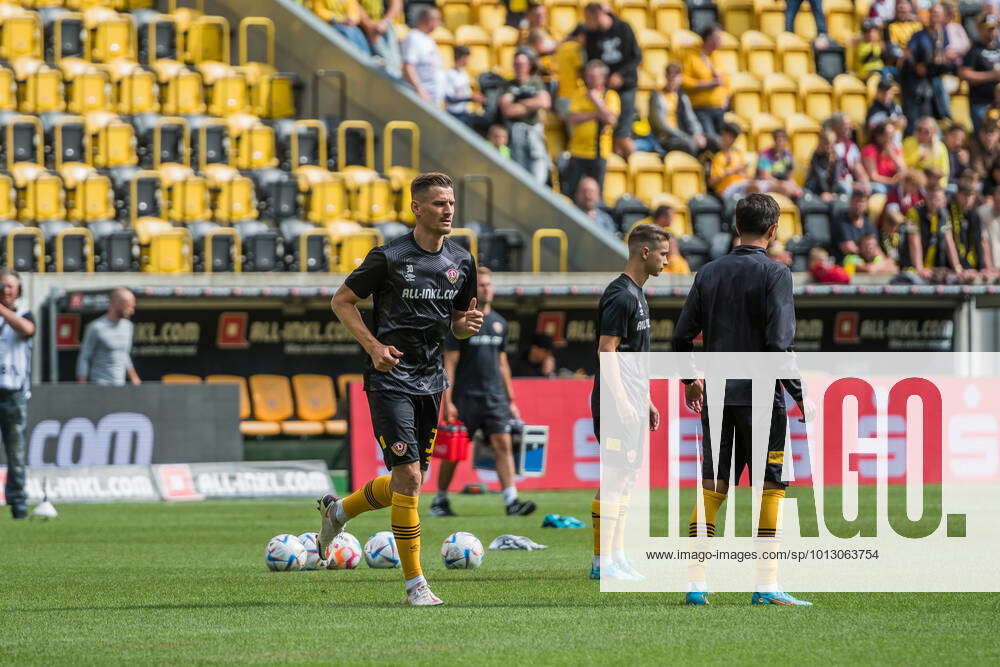 Dresdens Stefan Kutschke at the warm up test match SG Dynamo Dresden ...