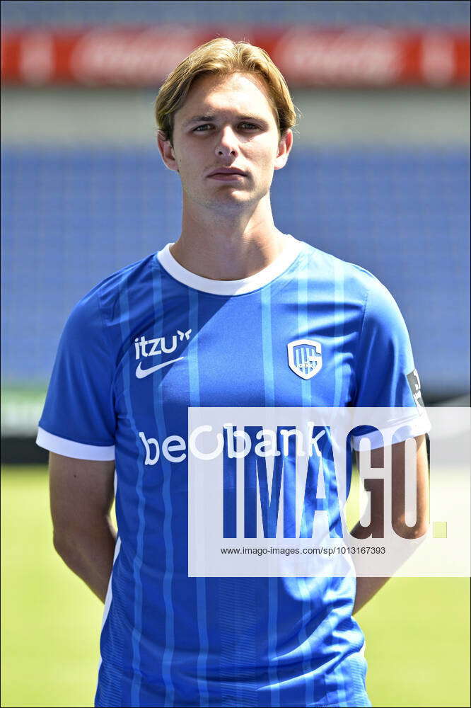 Genk s Matisse Didden poses for the photographer at the 2022-2023 ...