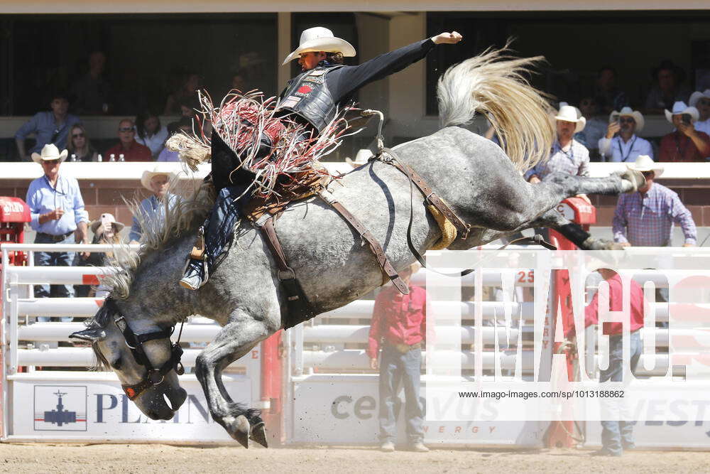Calgary, Alberta; Canada--- Cowboy Lefty Holman (from Visalia ...