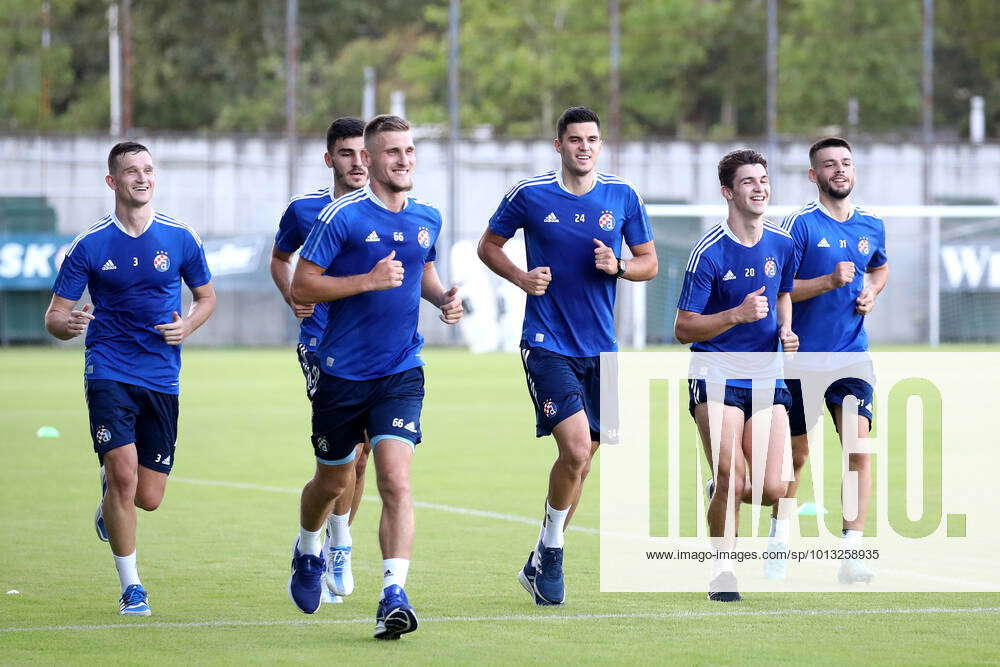 GNK Dinamo Zagreb training session Emir Dilaver and Marko Tolic of GNK ...
