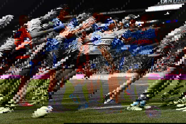 NRL PANTHERS SHARKS, Connor Tracey of the Sharks celebrates with ...