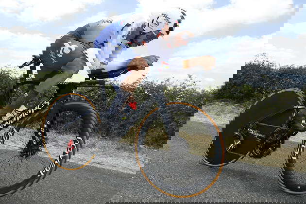 French Anthony Turgis of Total Direct Energie poses for the ...